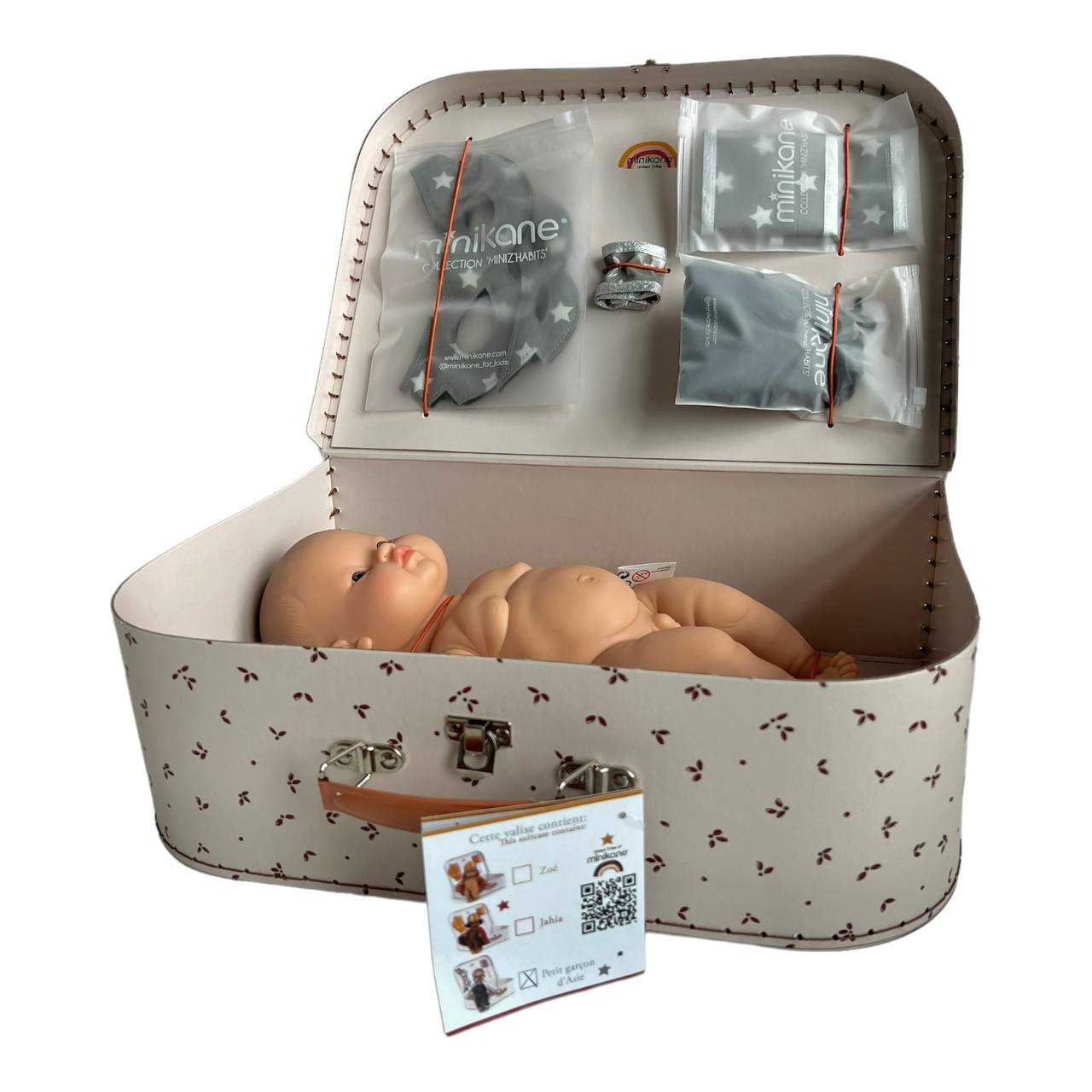 Minikane Suitcases of Yesteryear- Mini Heroes Set – The Bougie Babe